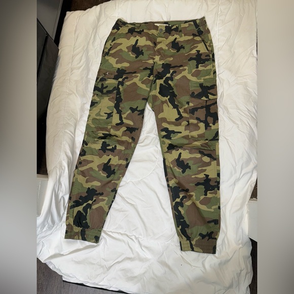 H&M | Pants | Hm Divided Label Of Graded Goods Logg Woodland Camo Cargo Pants | Poshmark
